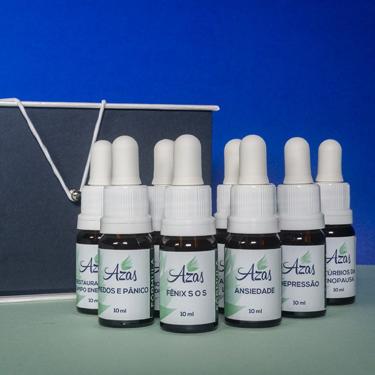 Kit com 10 fórmulas - Azas Florais